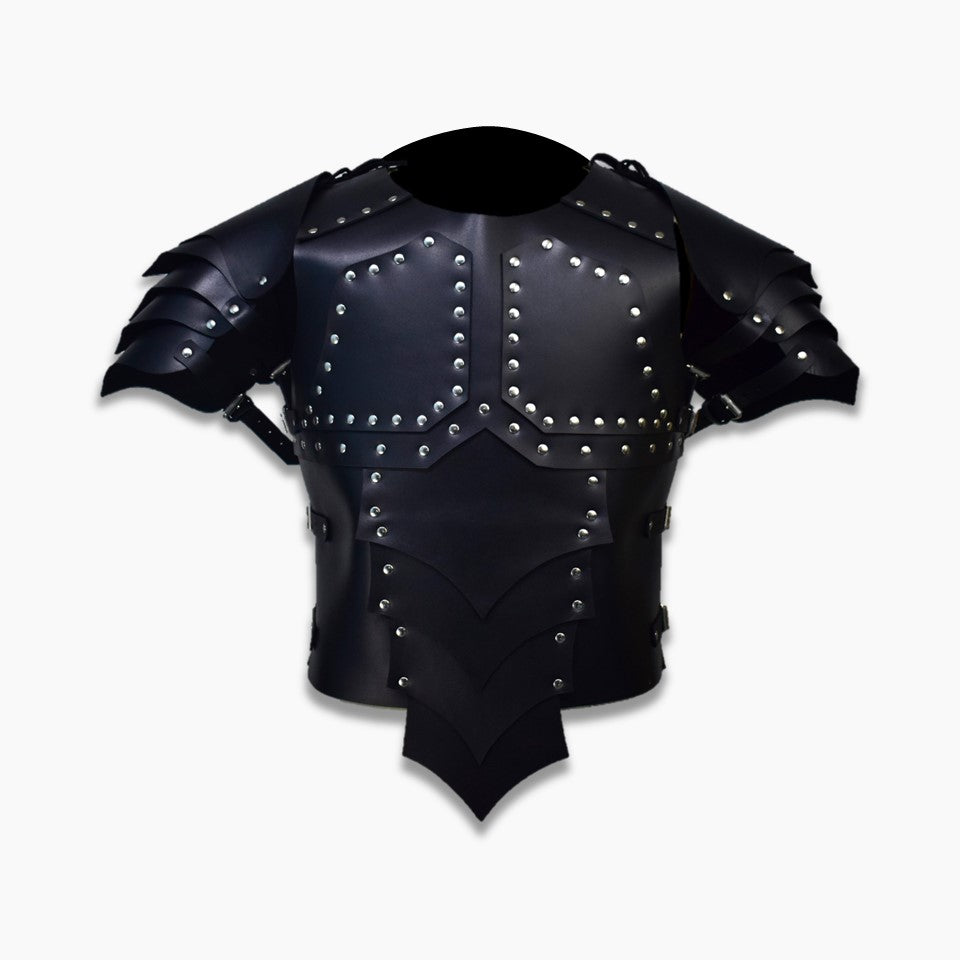 Real leather medieval Armor re-enactment armor theatrical Armor LARP ...